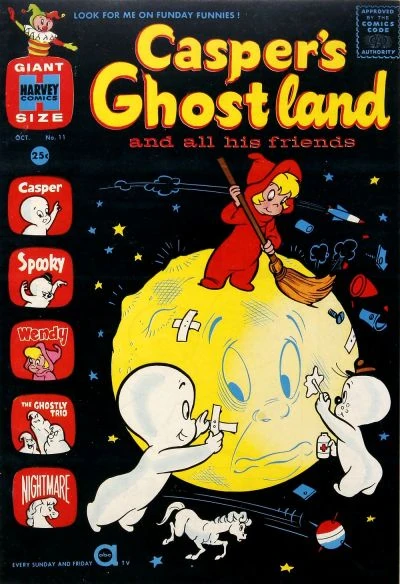 Casper's Ghostland Vol 1 11 | Harvey Comics Database Wiki | Fandom