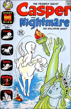Casper and Nightmare Vol 1 37 | Harvey Comics Database Wiki | Fandom