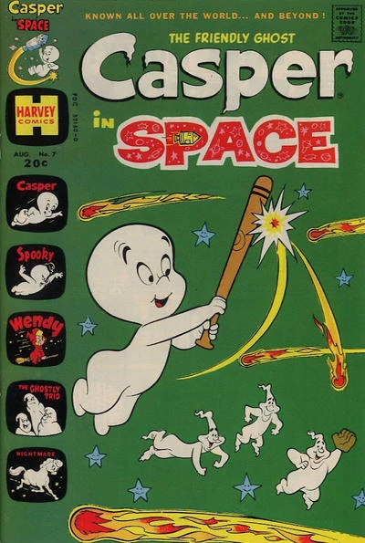 Casper in Space Vol 1 7 | Harvey Comics Database Wiki | Fandom