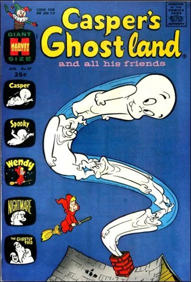 Casper's Ghostland Vol 1 37 | Harvey Comics Database Wiki | Fandom