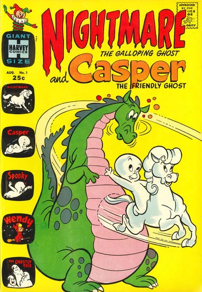 Nightmare and Casper Vol 1 1 | Harvey Comics Database Wiki | Fandom