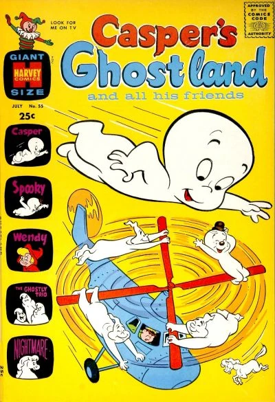 Casper's Ghostland Vol 1 55 | Harvey Comics Database Wiki | Fandom