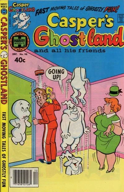 Casper's Ghostland Vol 1 98 | Harvey Comics Database Wiki | Fandom