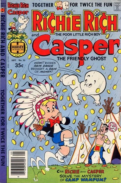 Richie Rich and Casper Vol 1 25 | Harvey Comics Database Wiki | Fandom