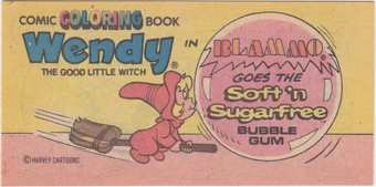 wendy the good witch coloring pages