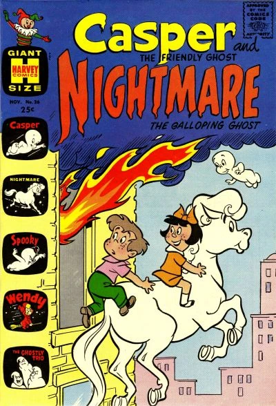 Casper and Nightmare Vol 1 26 | Harvey Comics Database Wiki | Fandom