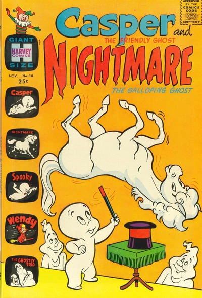 Casper and Nightmare Vol 1 18 | Harvey Comics Database Wiki | Fandom