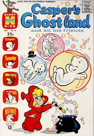 Casper's Ghostland Vol 1 10 | Harvey Comics Database Wiki | Fandom