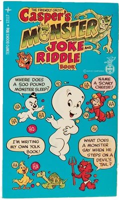 Tempo Books - Casper's Monster Joke and Riddle Book | Harvey Comics ...
