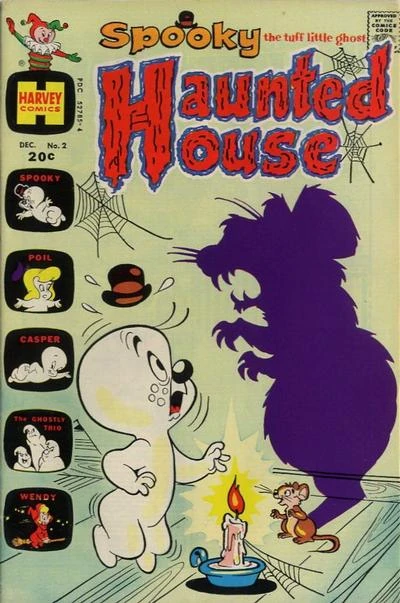 Spooky Haunted House Vol 1 2 | Harvey Comics Database Wiki | Fandom