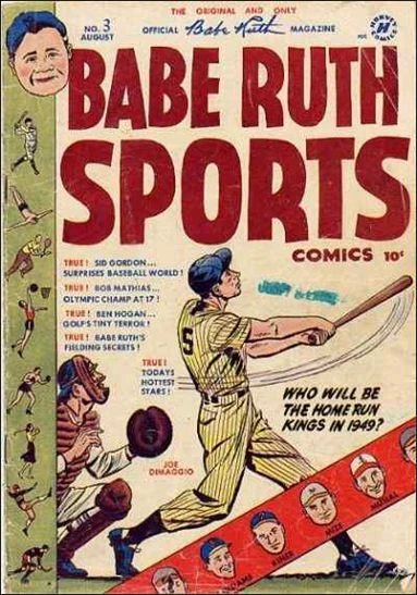 Babe Ruth Sports Comics Vol 1 3 | Harvey Comics Database Wiki | Fandom