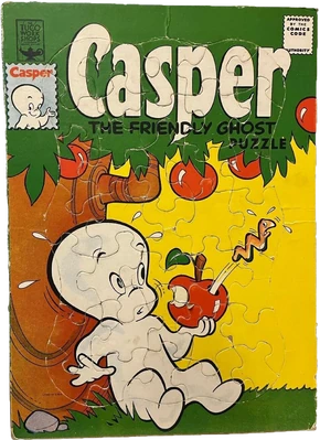 Tuco - Casper - Apple Worm - Inlaid Puzzle | Harvey Comics Database ...