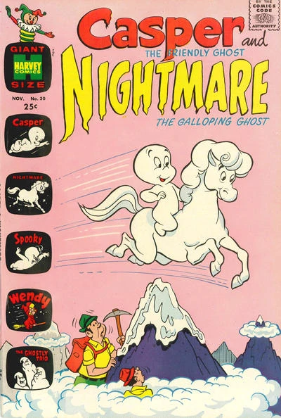 Casper and Nightmare Vol 1 30 | Harvey Comics Database Wiki | Fandom