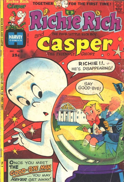 Richie Rich and Casper Vol 1 3 | Harvey Comics Database Wiki | Fandom