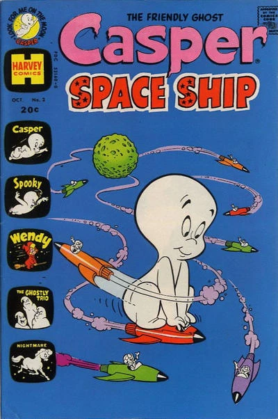 Casper Space Ship Vol 1 2 | Harvey Comics Database Wiki | Fandom