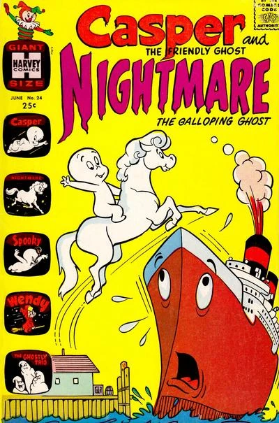 Casper and Nightmare Vol 1 24 | Harvey Comics Database Wiki | Fandom