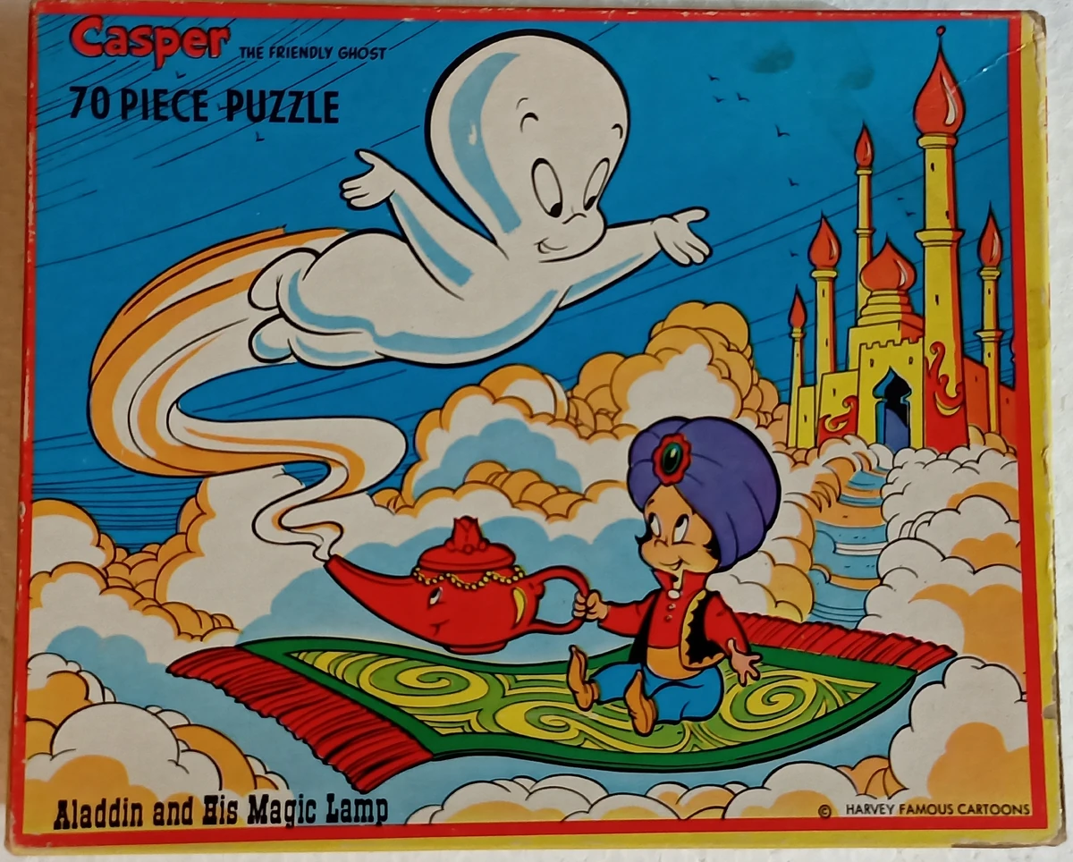 Warren - Casper - Aladdin and His Magic Lamp - 70 Piece Box Puzzle ...