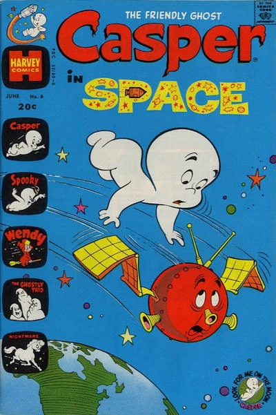 Casper in Space Vol 1 6 | Harvey Comics Database Wiki | Fandom