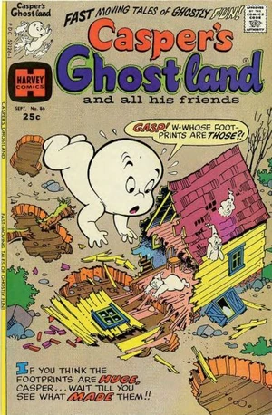 Casper's Ghostland Vol 1 86 | Harvey Comics Database Wiki | Fandom