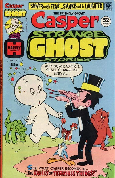 Casper Strange Ghost Stories Vol 1 10 | Harvey Comics Database Wiki ...