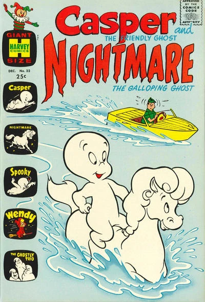 Casper and Nightmare Vol 1 22 | Harvey Comics Database Wiki | Fandom