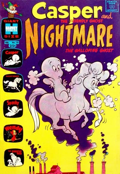 Casper and Nightmare Vol 1 19 | Harvey Comics Database Wiki | Fandom