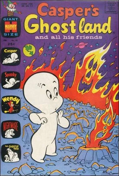 Casper's Ghostland Vol 1 40 | Harvey Comics Database Wiki | Fandom