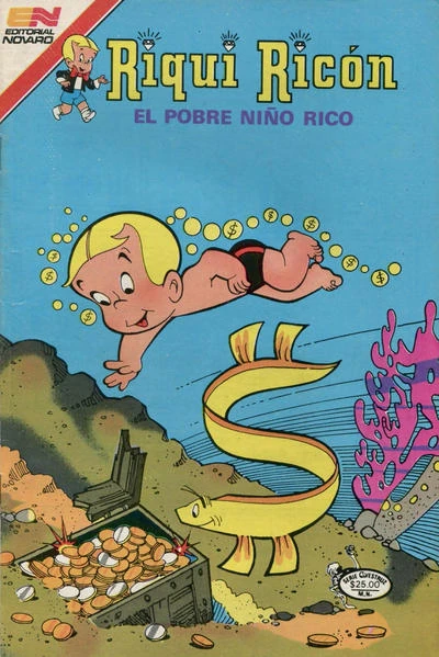 Novaro - Riqui Ricon 153 (Mexican Comic) | Harvey Comics Database Wiki ...