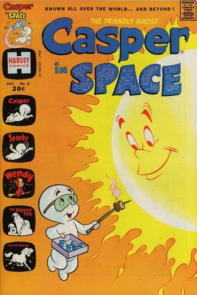 Casper in Space Vol 1 8 | Harvey Comics Database Wiki | Fandom