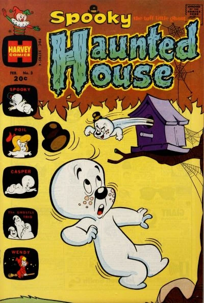 Spooky Haunted House Vol 1 3 | Harvey Comics Database Wiki | Fandom