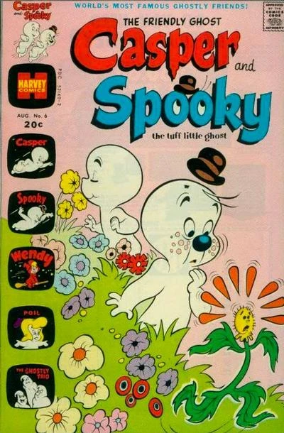Casper and Spooky Vol 1 6 | Harvey Comics Database Wiki | Fandom