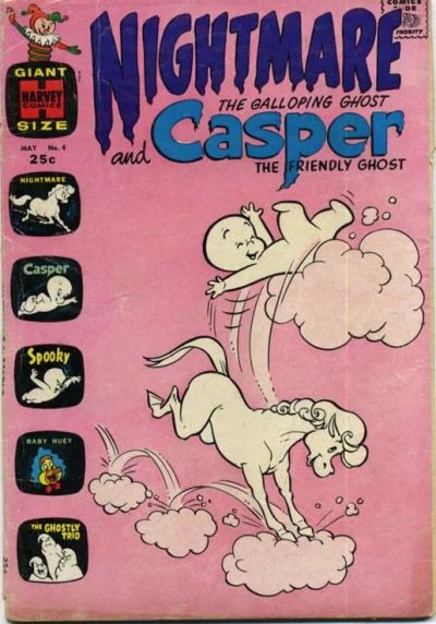Nightmare and Casper Vol 1 4 | Harvey Comics Database Wiki | Fandom