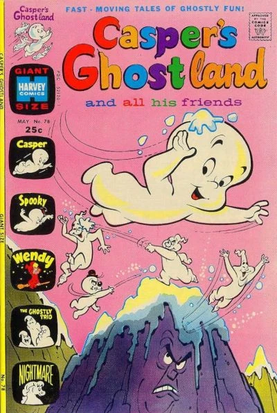 Casper's Ghostland Vol 1 78 | Harvey Comics Database Wiki | Fandom