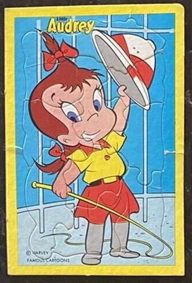 Warren - Little Audrey - Lion Tamer - Sta-N-Place Inlaid Puzzle ...