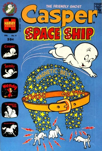 Casper Space Ship Vol 1 4 | Harvey Comics Database Wiki | Fandom