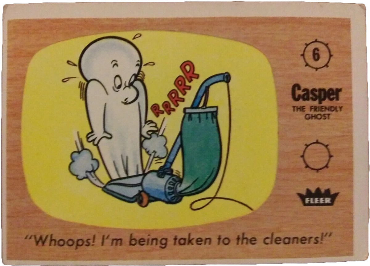 Fleer - Casper 6 - Casper - I'm Being Taken To The Cleaners! - Trading ...