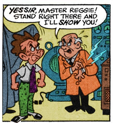 Professor Van Zelt | Harvey Comics Database Wiki | Fandom