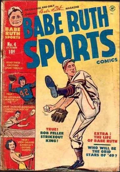 Babe Ruth Sports Comics Vol 1 4 | Harvey Comics Database Wiki | Fandom