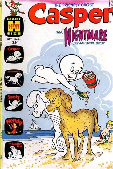 Casper and Nightmare Vol 1 34 | Harvey Comics Database Wiki | Fandom