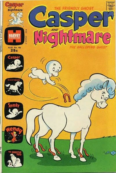Casper and Nightmare Vol 1 46 | Harvey Comics Database Wiki | Fandom