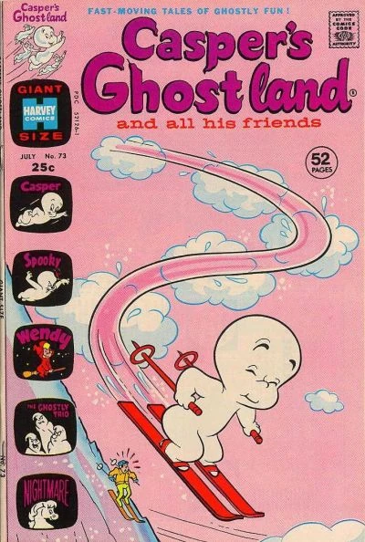 Casper's Ghostland Vol 1 73 | Harvey Comics Database Wiki | Fandom