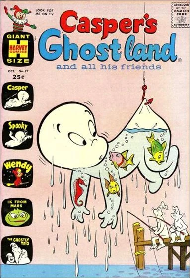 Casper's Ghostland Vol 1 27 | Harvey Comics Database Wiki | Fandom