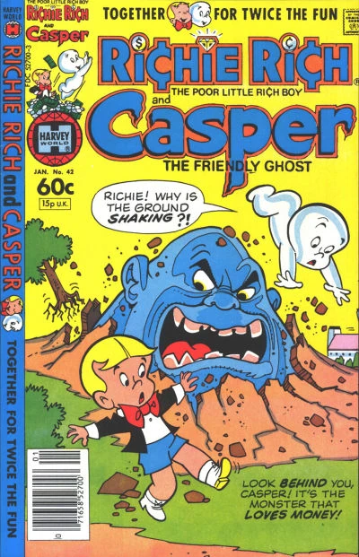 Richie Rich and Casper Vol 1 42 | Harvey Comics Database Wiki | Fandom