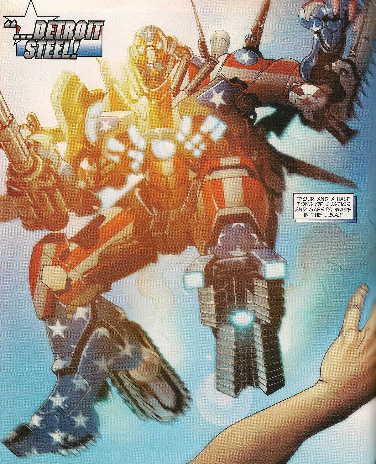 Detroit Steel | Hasbro Heroes Wiki | Fandom