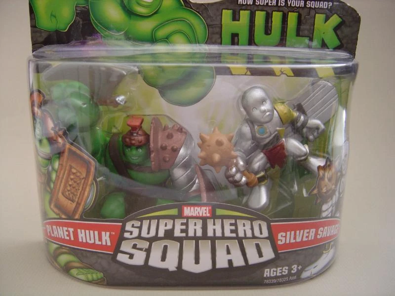 Planet Hulk and Silver Savage 2-Pack | Hasbro Heroes Wiki | Fandom