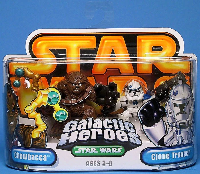 Chewbacca and Clone Trooper 2-Pack | Hasbro Heroes Wiki | Fandom