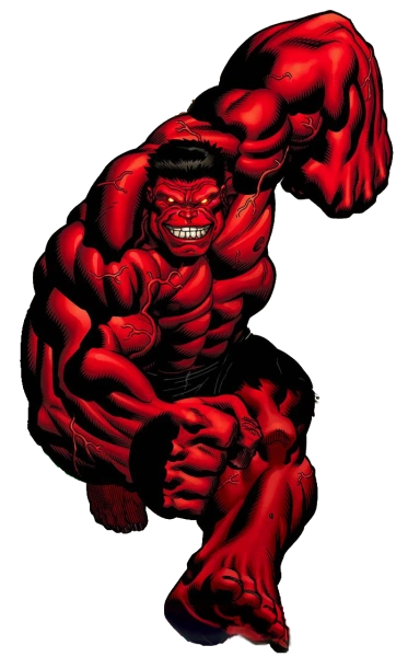 Red Hulk Drawings
