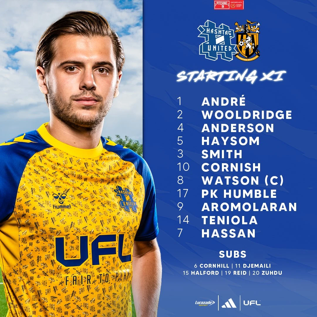 Hashtag United 0–0 Folkestone Invicta (26.08.2023) | Hashtag United ...