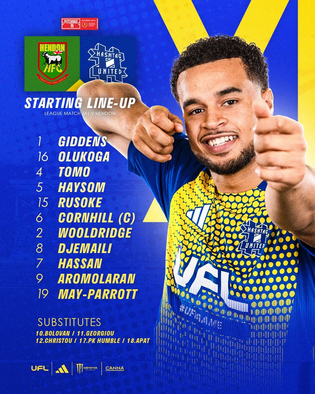 Hendon 3–3 Hashtag United (01.03.2025) | Hashtag United Wiki | Fandom