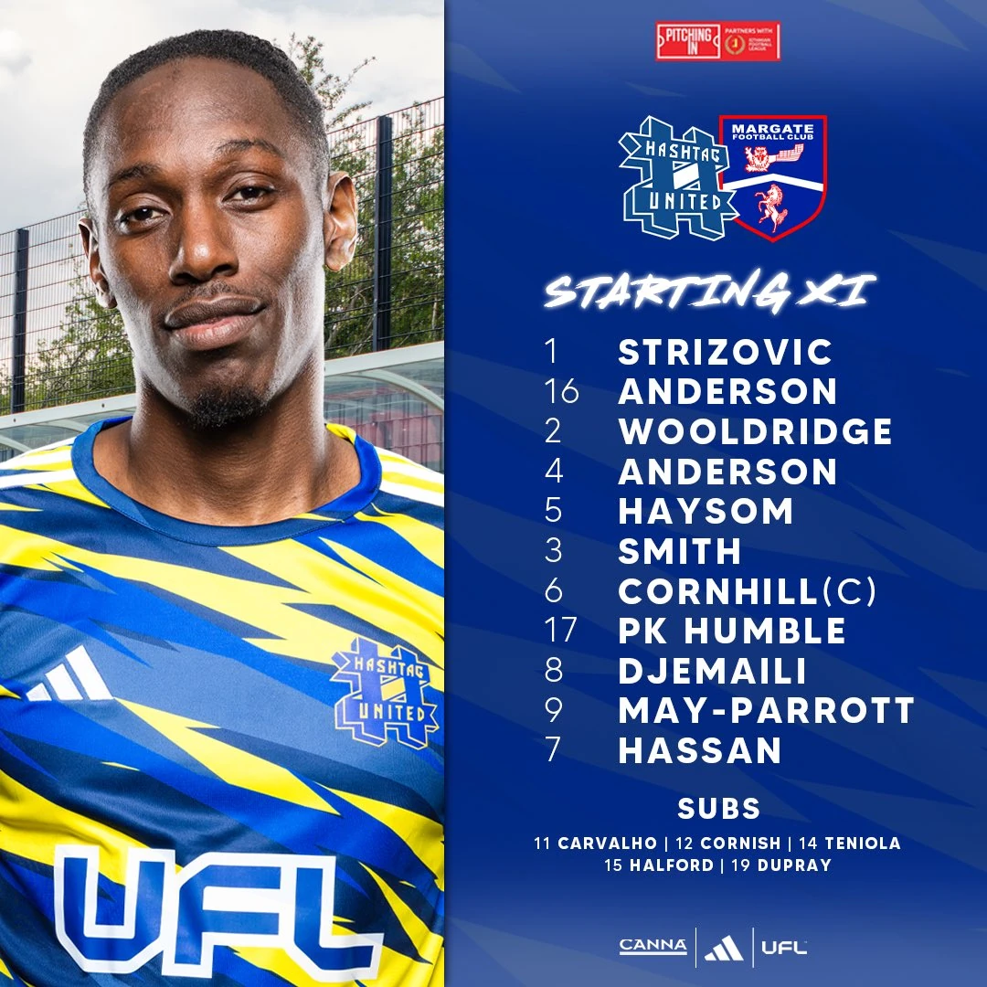 Hashtag United 4–2 Margate (09.03.2024) | Hashtag United Wiki | Fandom